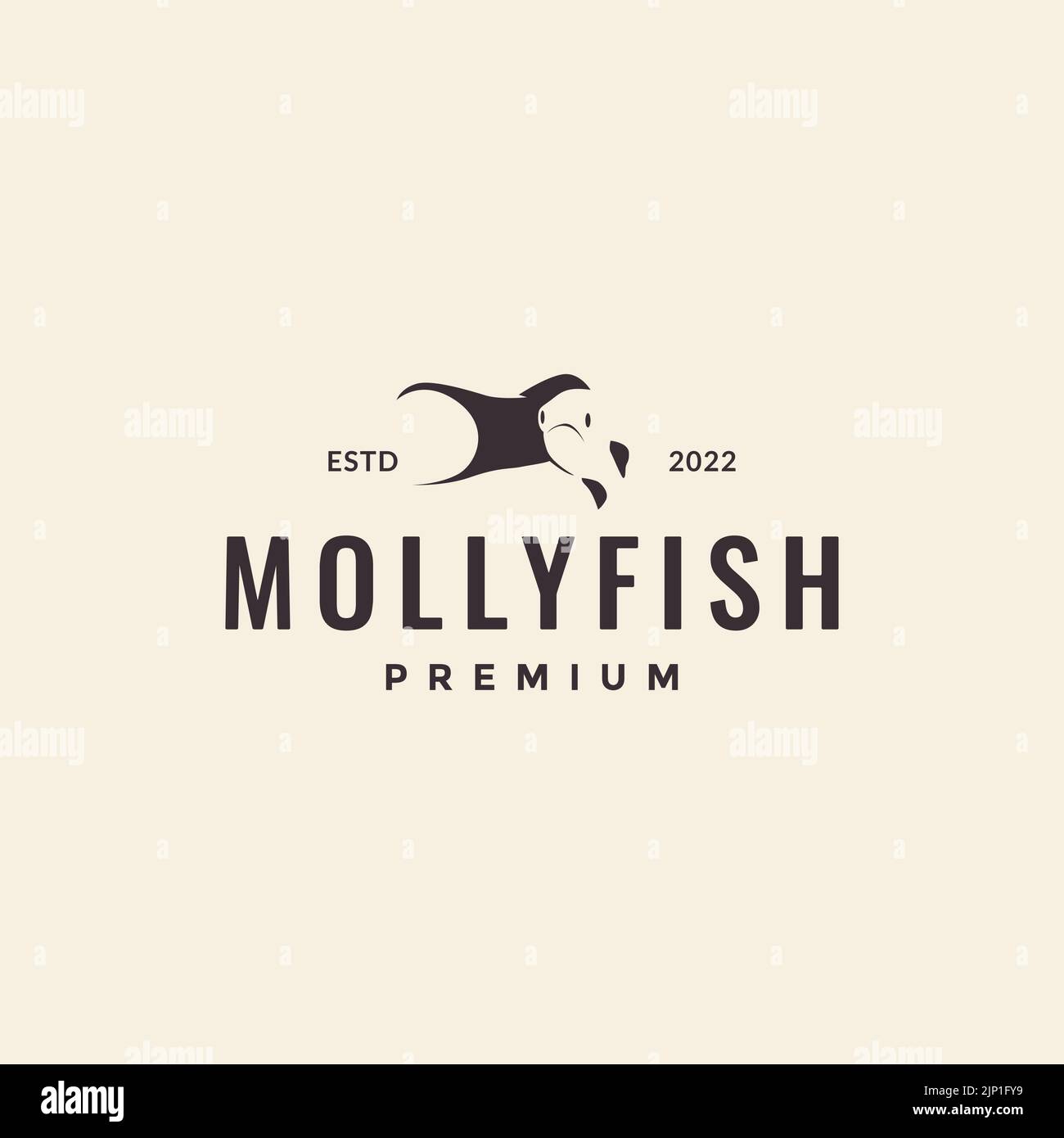 Molly fish vector vectors hi-res stock photography and images - Alamy