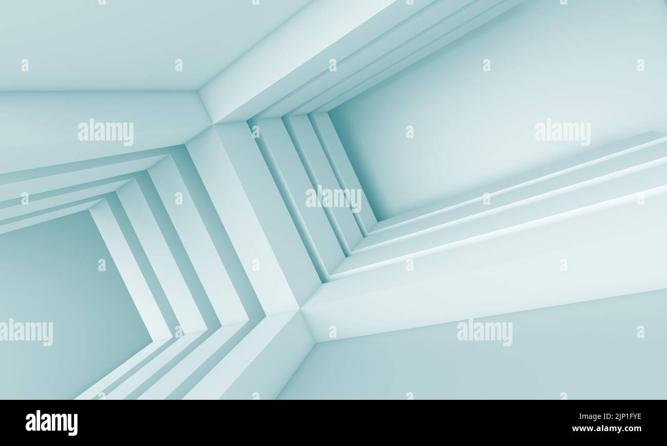 3d Blue Abstract Industrial Design Stock Photo - Alamy