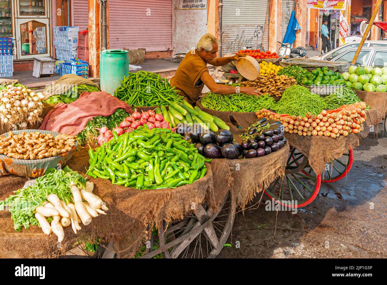 vegetable, market, street sales, vegetables, markets, sales Stock Photo ...