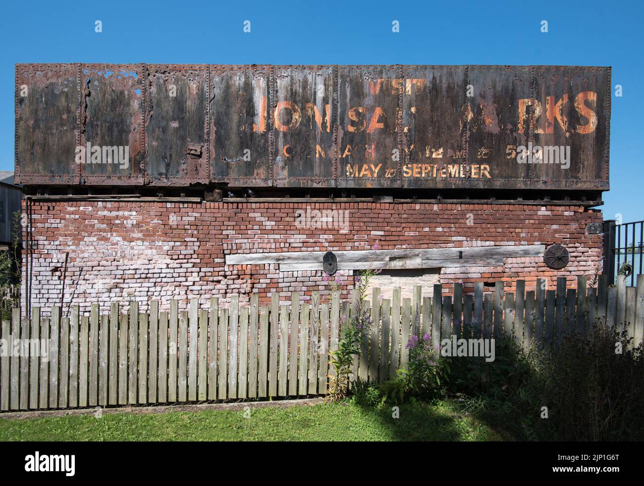 Lion Salt Works brine tank,Lion Salt Works Ollershaw Lane Marston ...