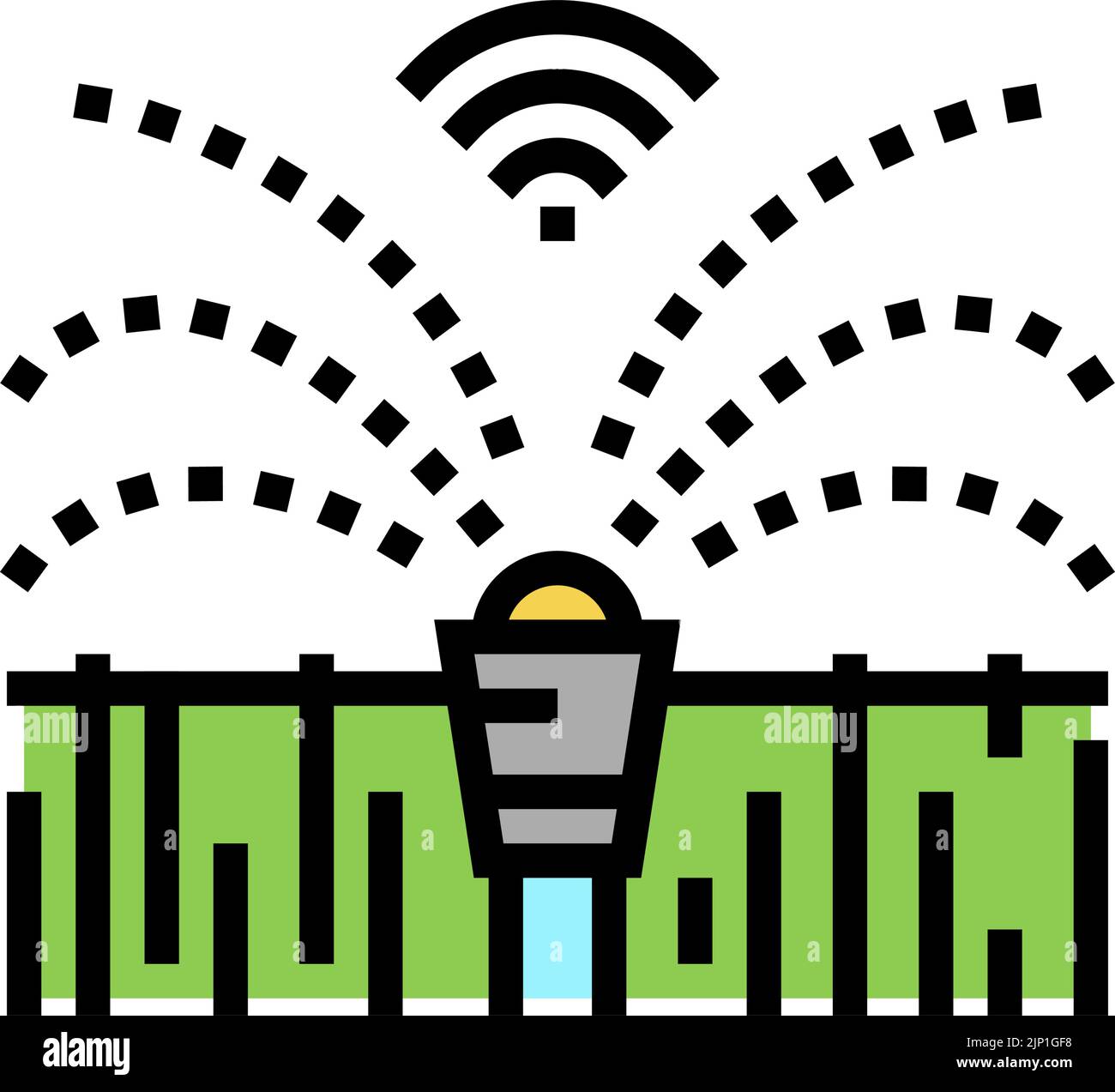Drone agriculture spraying Cut Out Stock Images & Pictures - Alamy