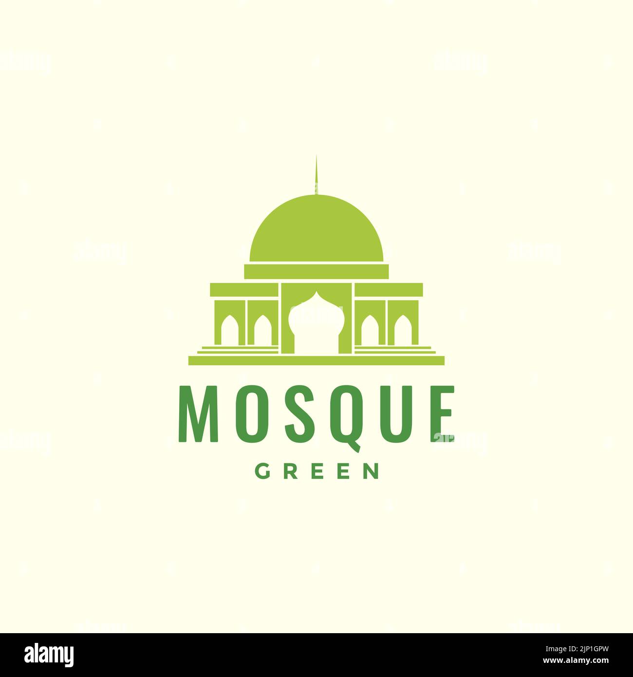 Big masjid Stock Vector Images - Alamy