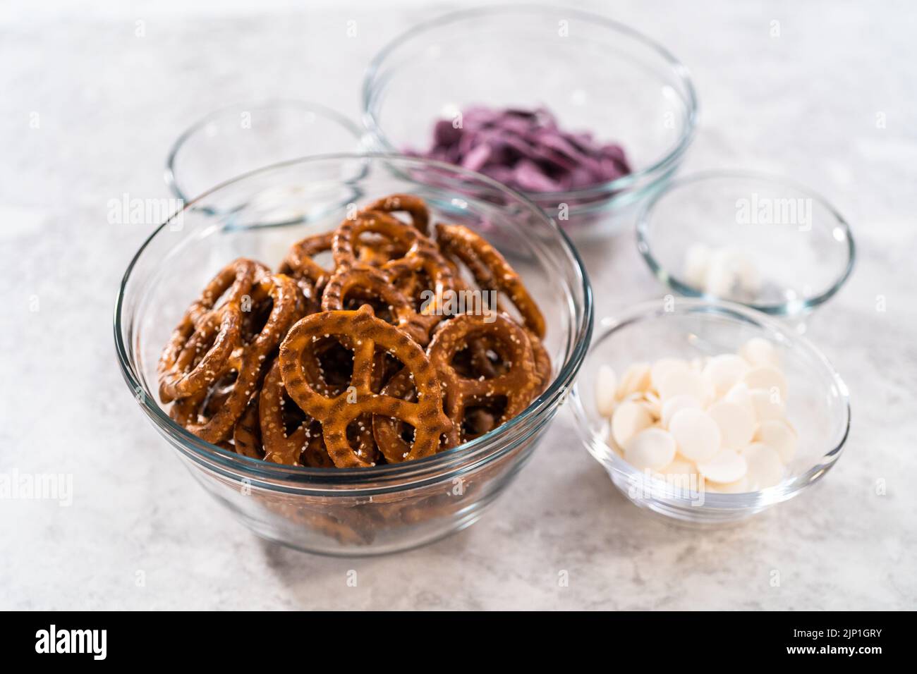 Mermaid pretzel twists Stock Photo - Alamy
