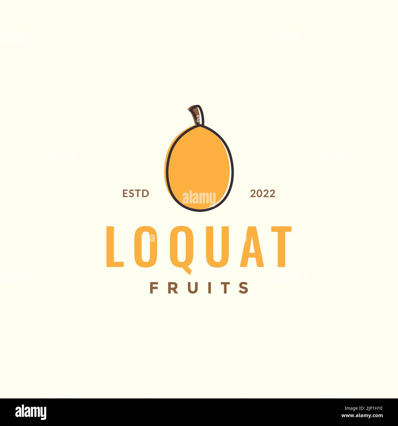 Loquat ripe Stock Vector Images - Alamy