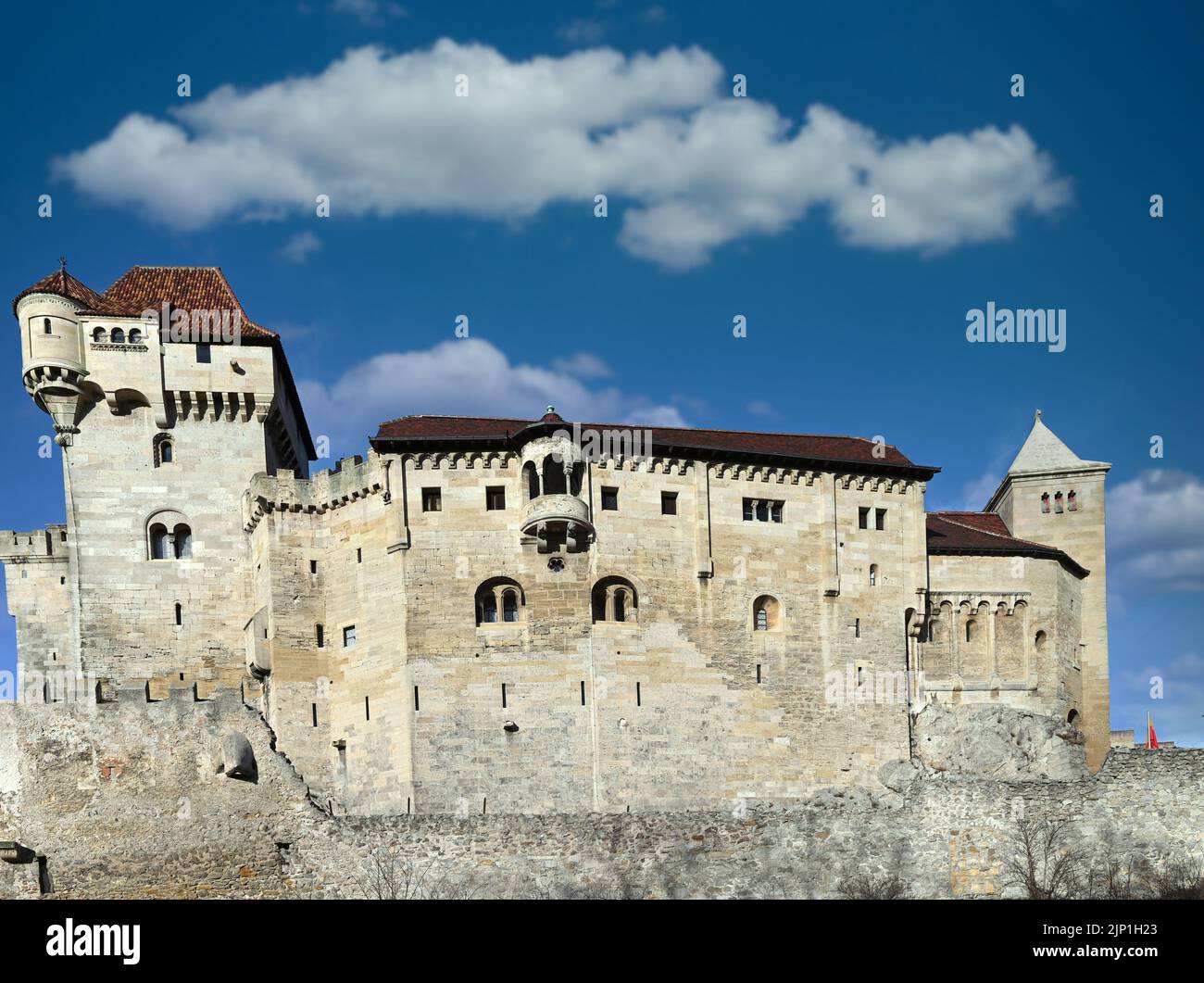 Castle Liechtenstein in Lower Austria near Vienna Stock Photo - Alamy