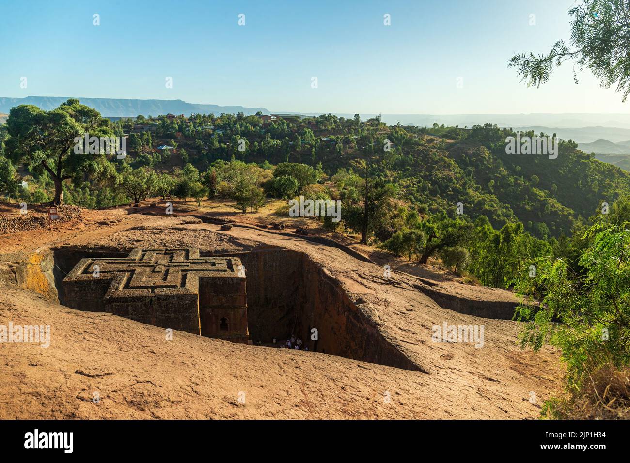 church, lalibela, bet giyorgis, churchs Stock Photo - Alamy