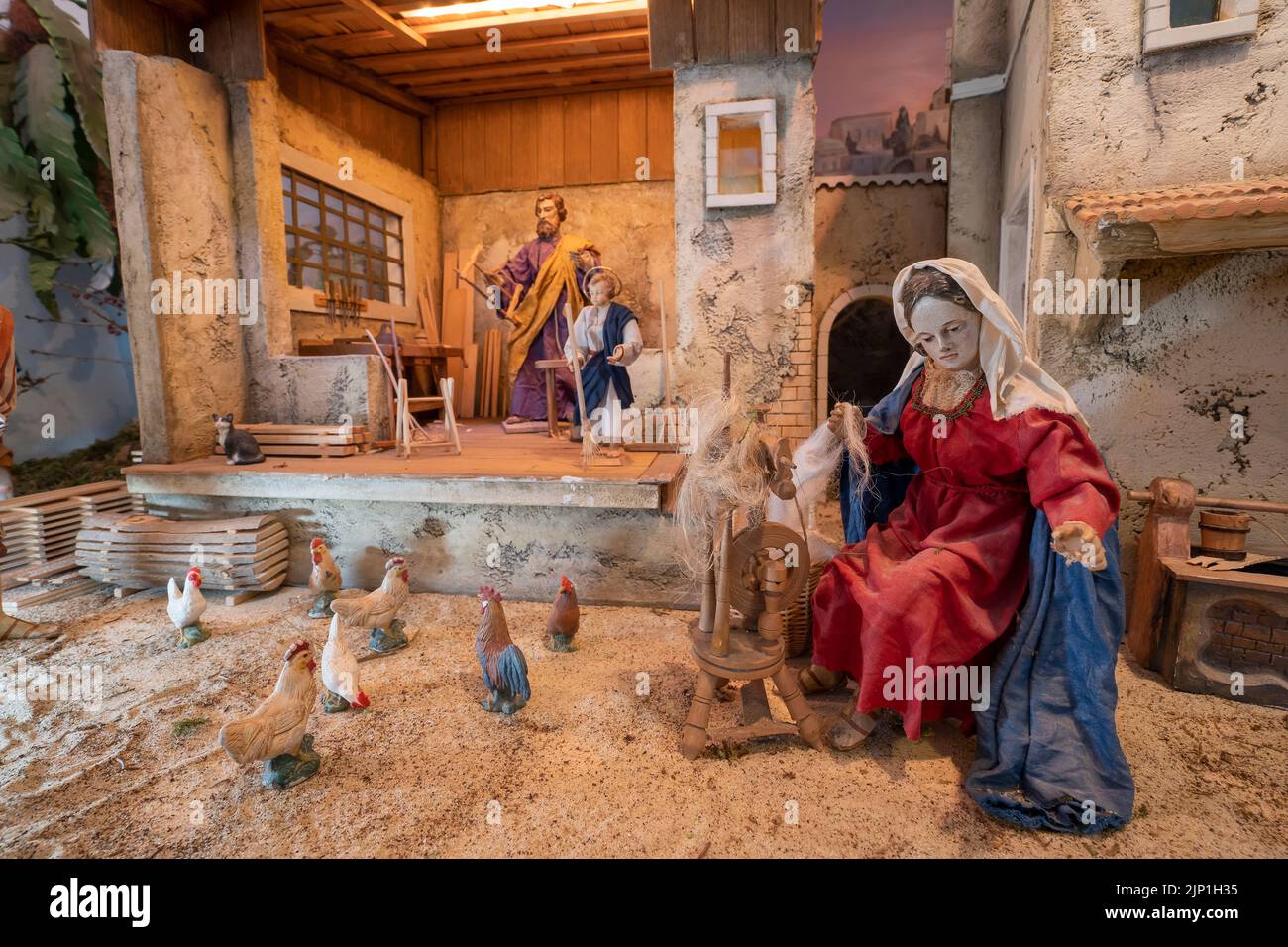 Religious workshop scene hi-res stock photography and images - Alamy