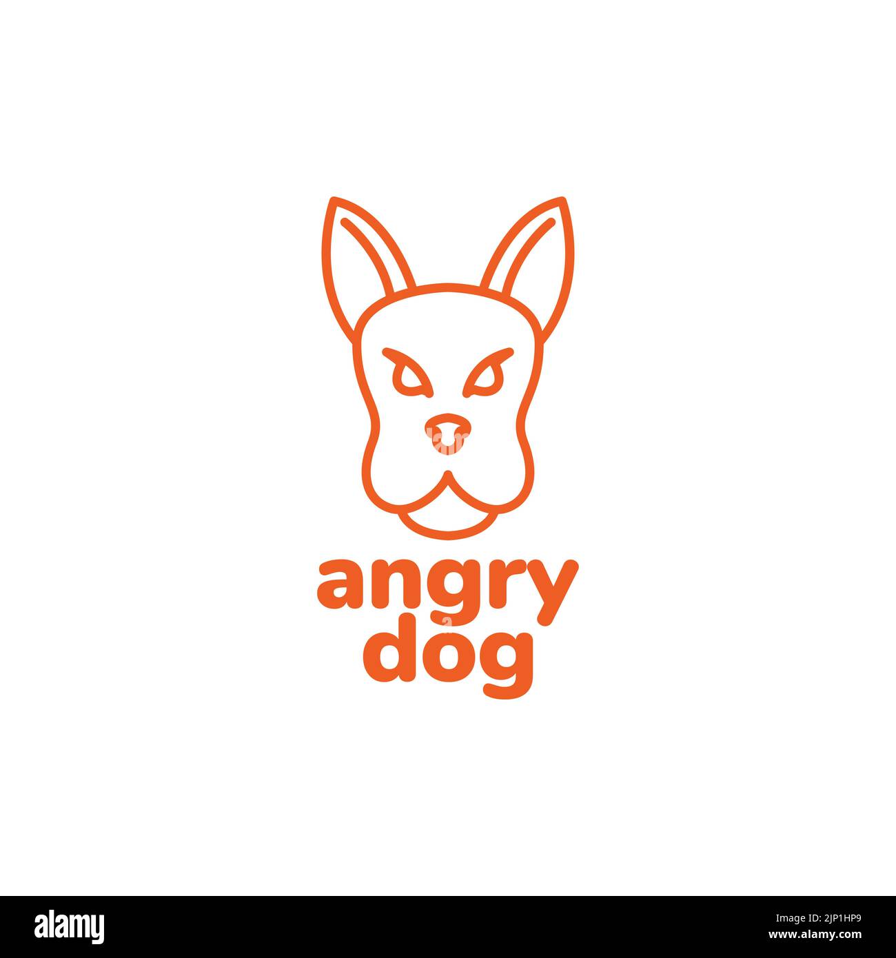 Continuous line bull logo Stock Vector Images - Alamy