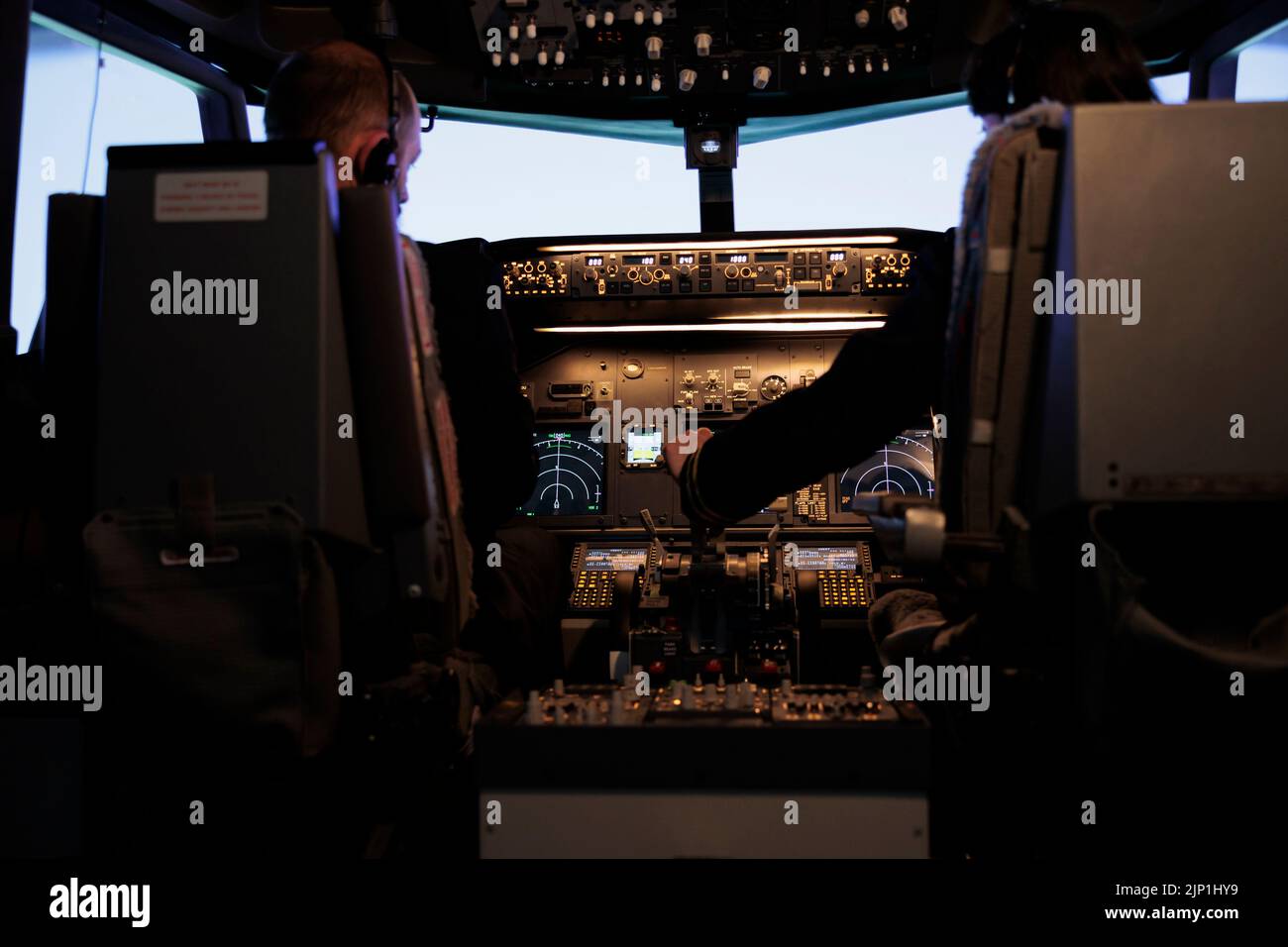 Team captain woman copilot hi-res stock photography and images - Alamy