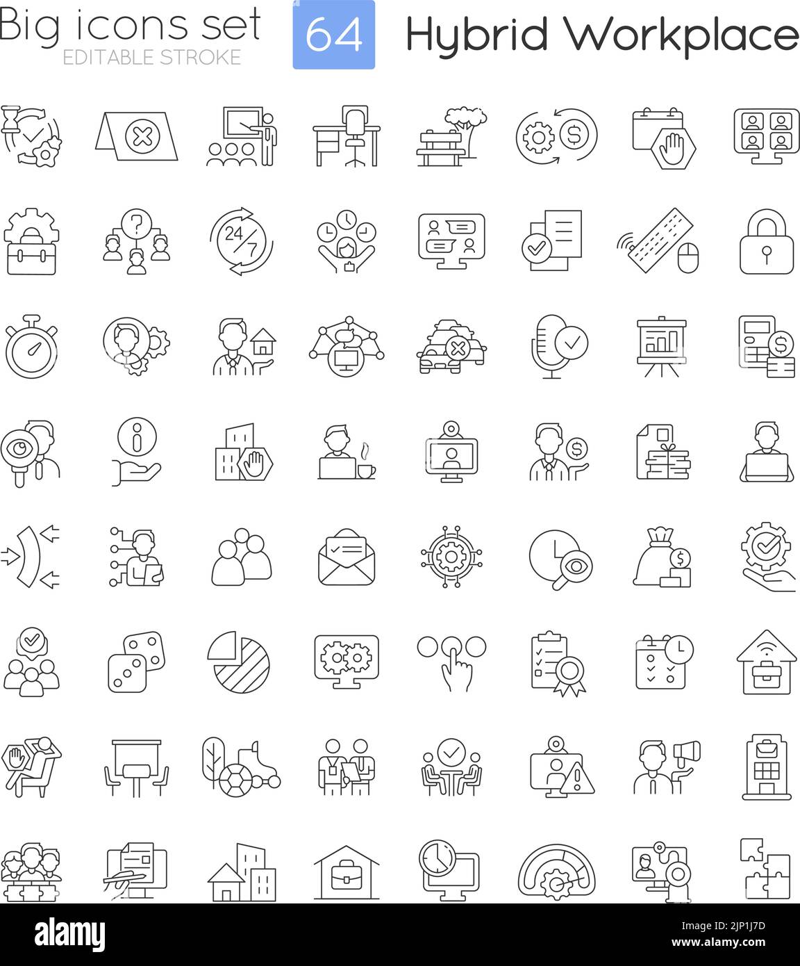 Hybrid job Stock Vector Images - Alamy