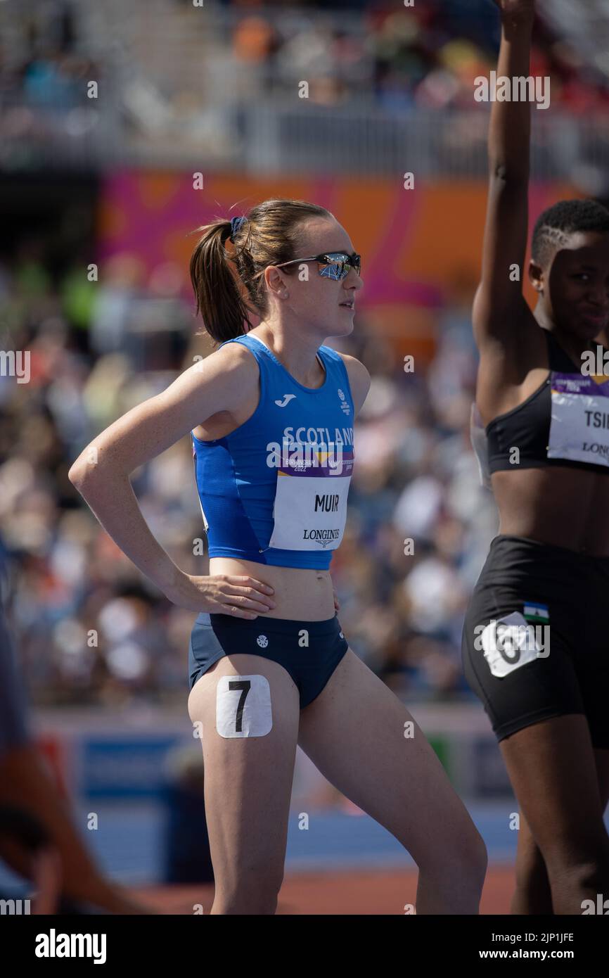 05-8-22 - Laura Muir, Scotland, in the 1500 metre round 1 run at the ...