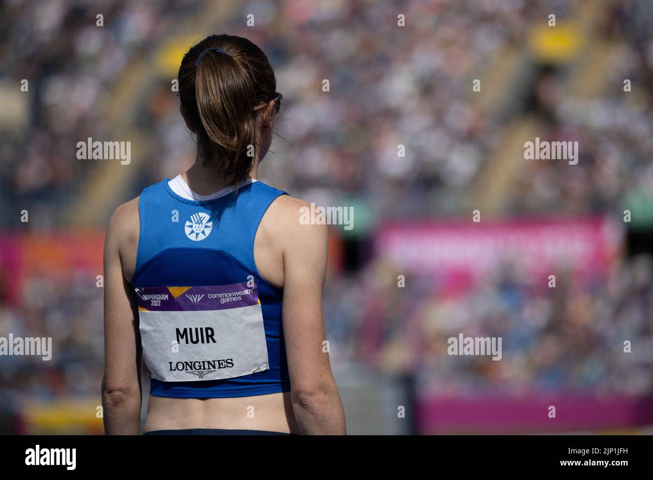 05-8-22 - Laura Muir, Scotland, in the 1500 metre round 1 run at the ...