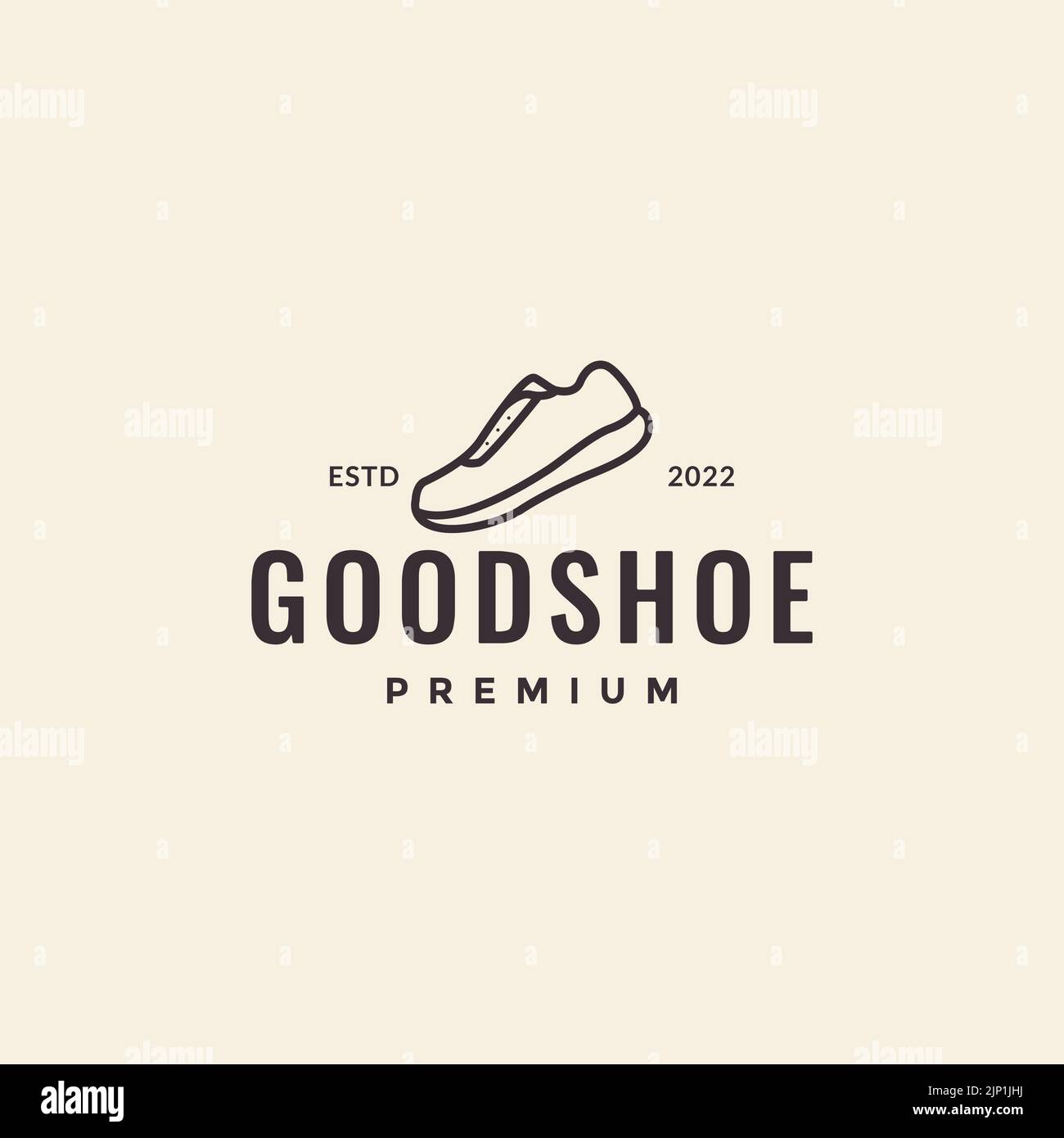 simple man shoe hipster logo design Stock Vector Image & Art - Alamy