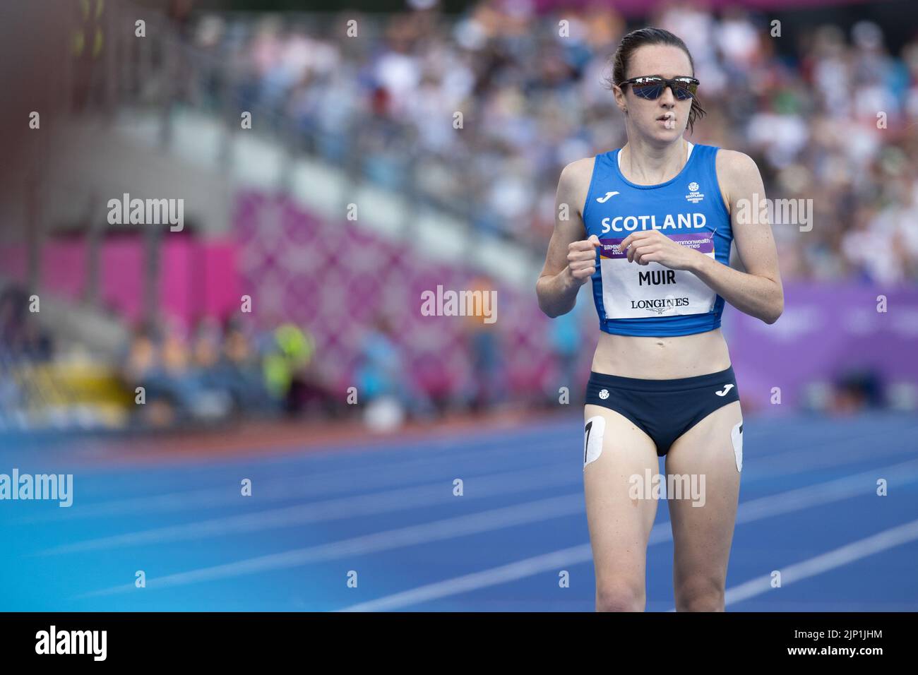 05-8-22 - Laura Muir, Scotland, in the 1500 metre round 1 run at the ...