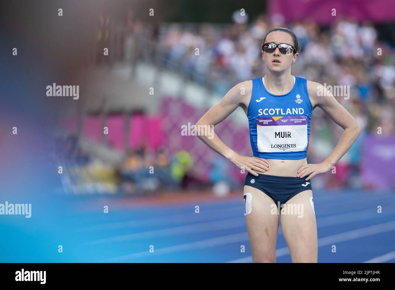 05-8-22 - Laura Muir, Scotland, in the 1500 metre round 1 run at the ...