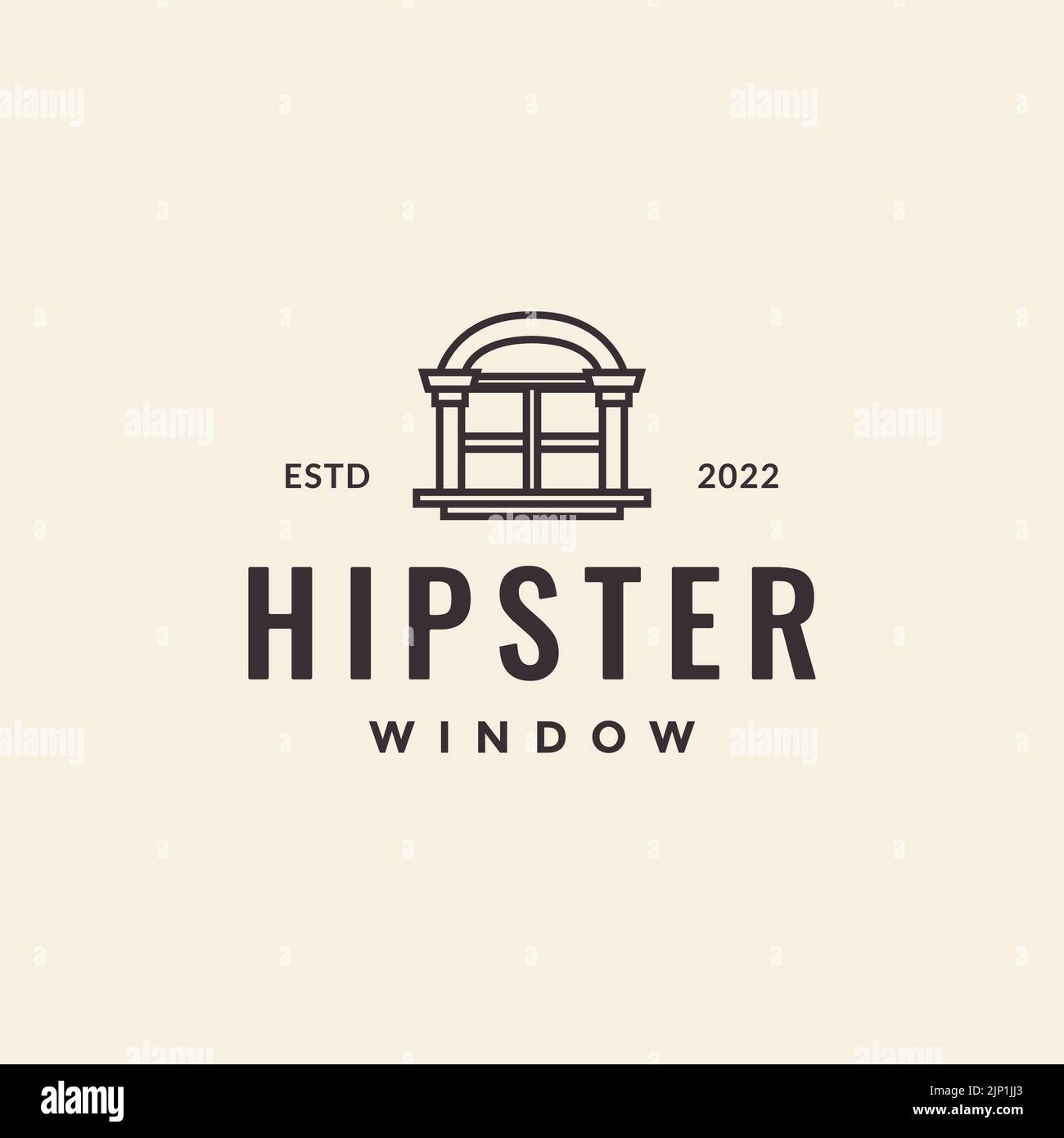 Vintage nostalgia retro design construction Stock Vector Images - Alamy