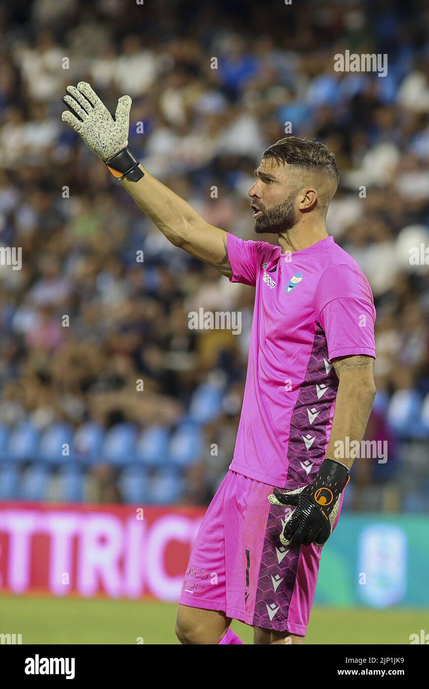 Enrico Alfonso of Spal gestures during Spal vs Reggina, 1° Serie BKT ...