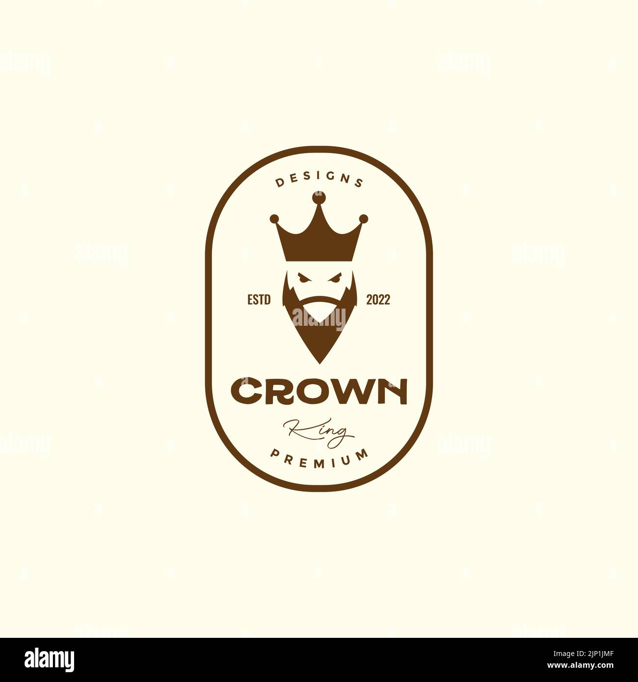 Bearded prince Stock Vector Images - Alamy