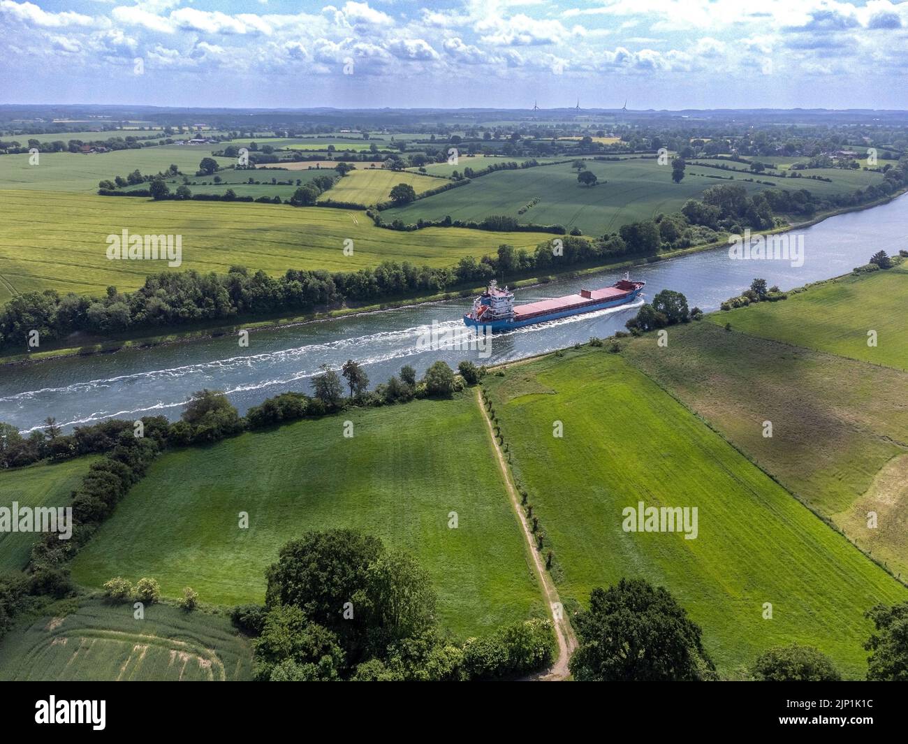 container ship, kiel canal, drohnenflug, container ships, kiel canals ...