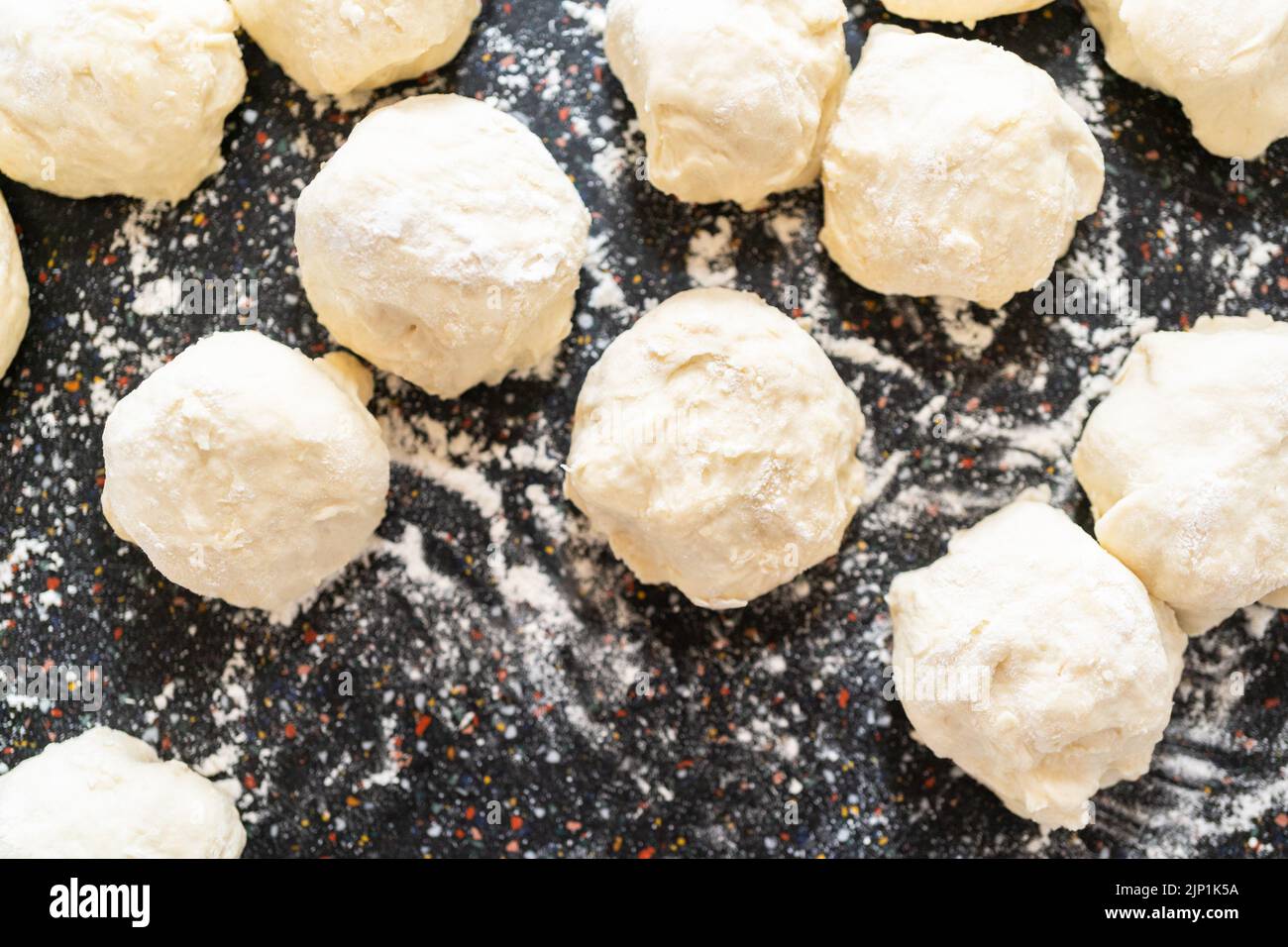 Baking flat bread Stock Photo - Alamy