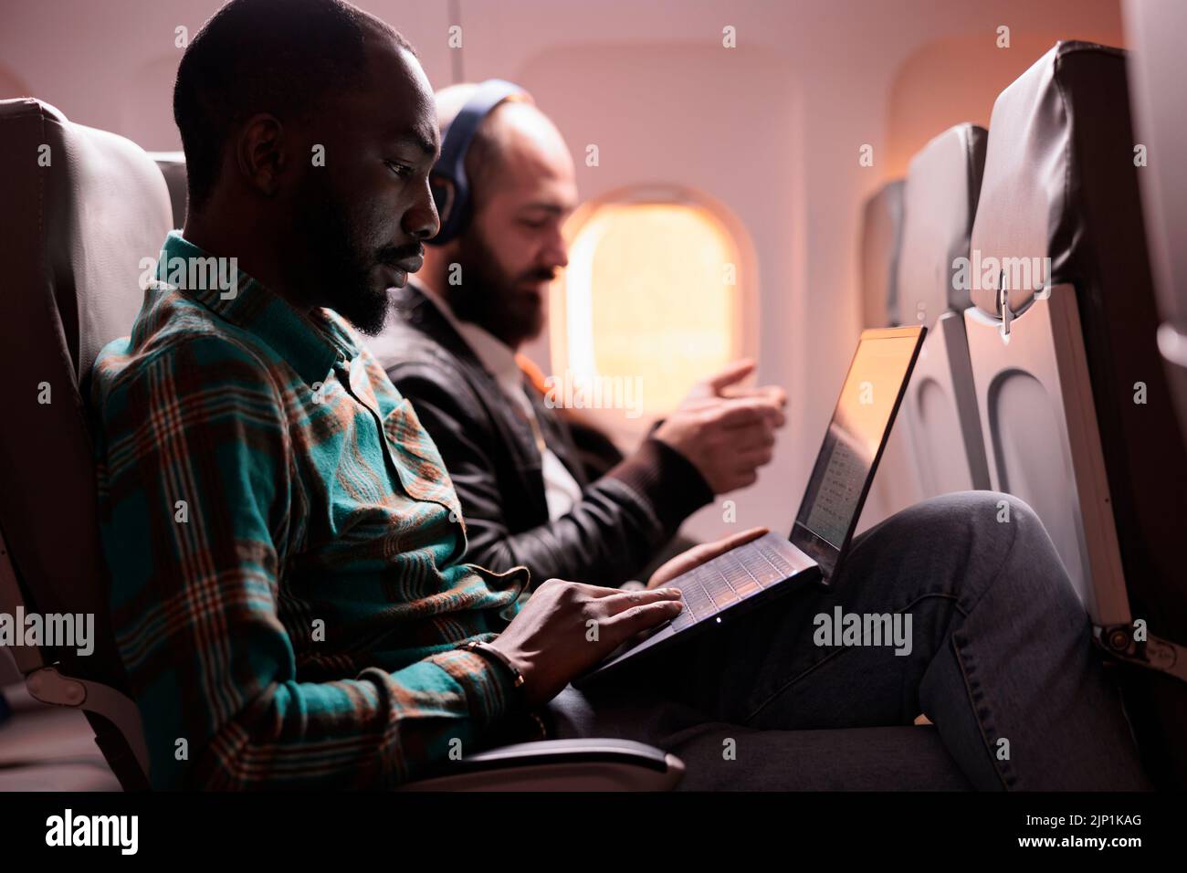 African american businessman travel air hi-res stock photography and ...