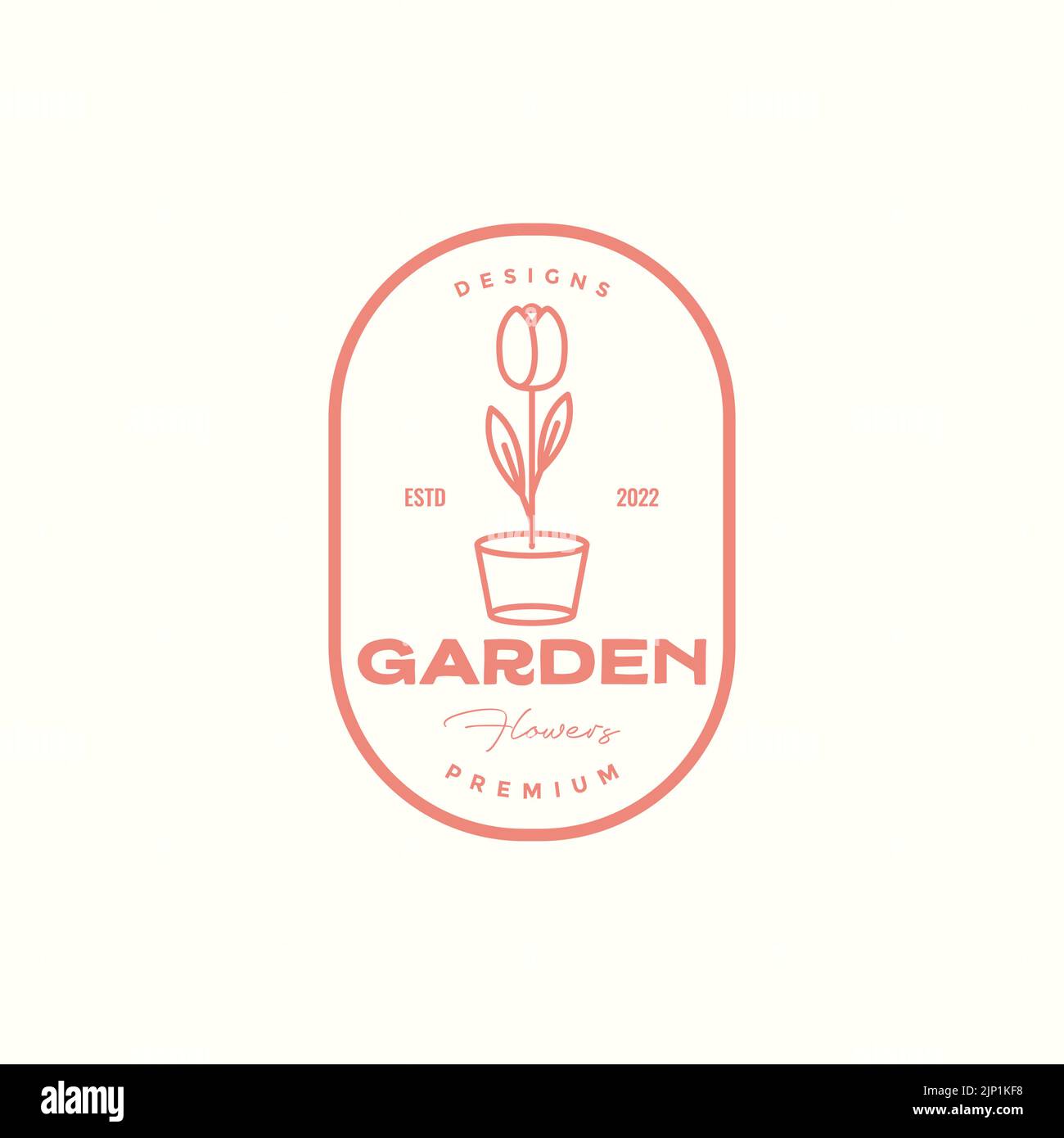 Blooming tree buds spring Stock Vector Images - Alamy