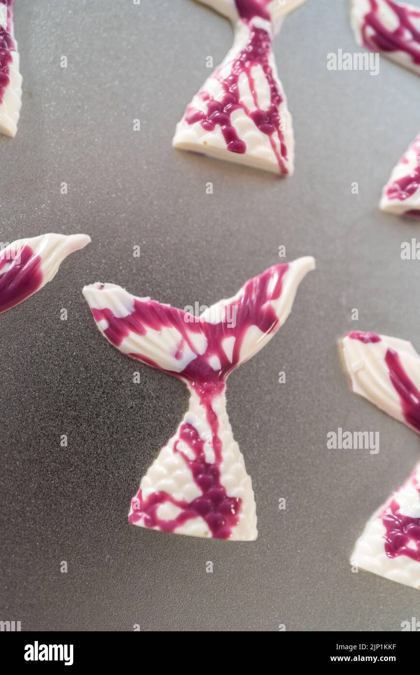 Mermaid pretzel twists Stock Photo - Alamy