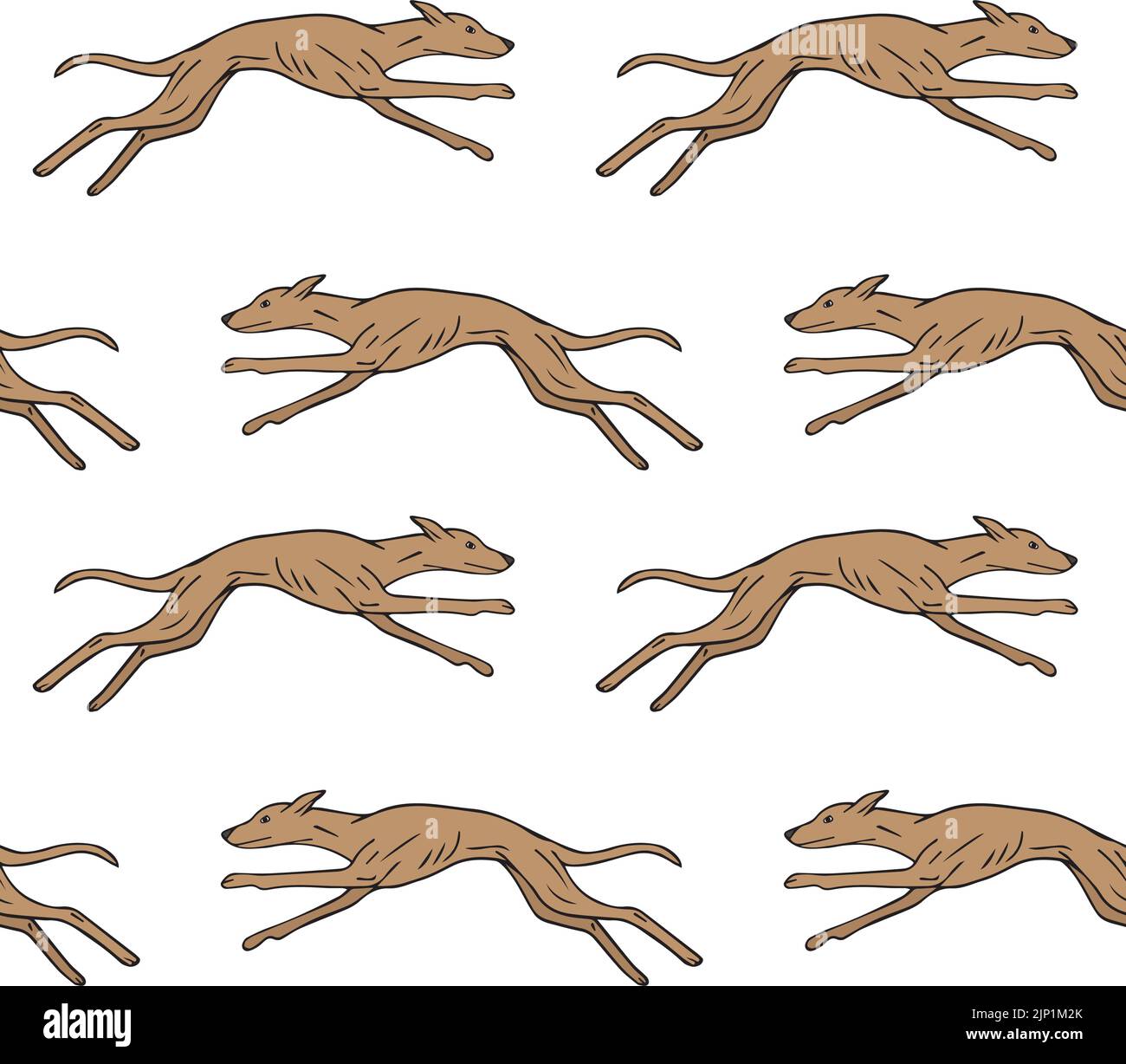 Greyhound running background Stock Vector Images - Alamy