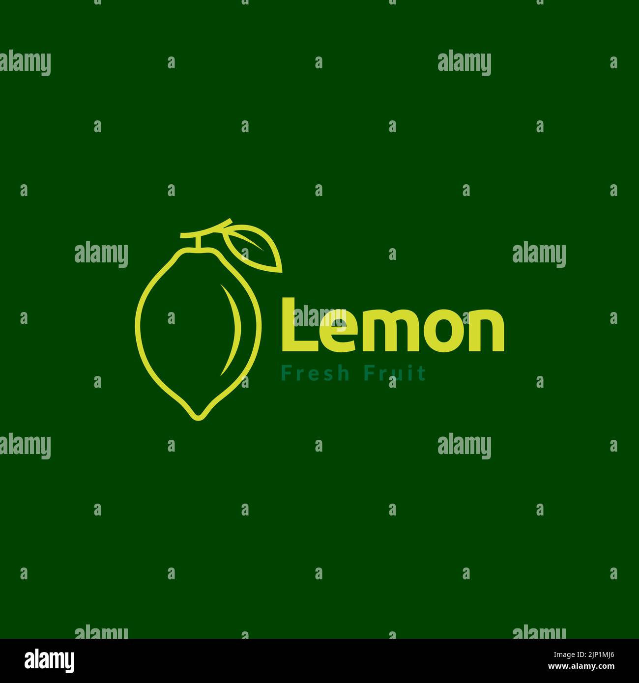 abstract color lemon fruit logo design Stock Vector Image & Art - Alamy