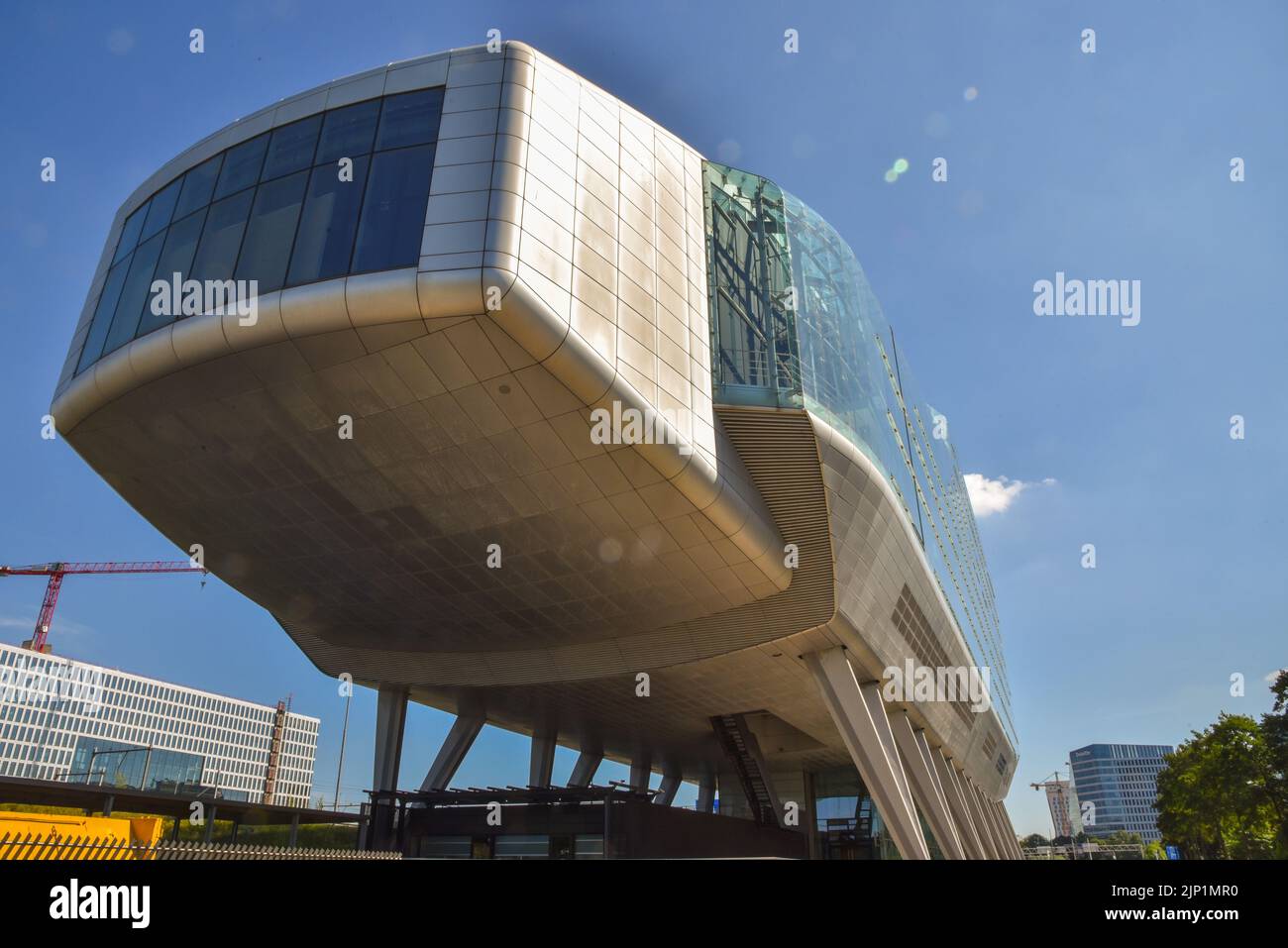 Amsterdam, Netherlands. August 2022. Modern architecture in Amsterdam ...