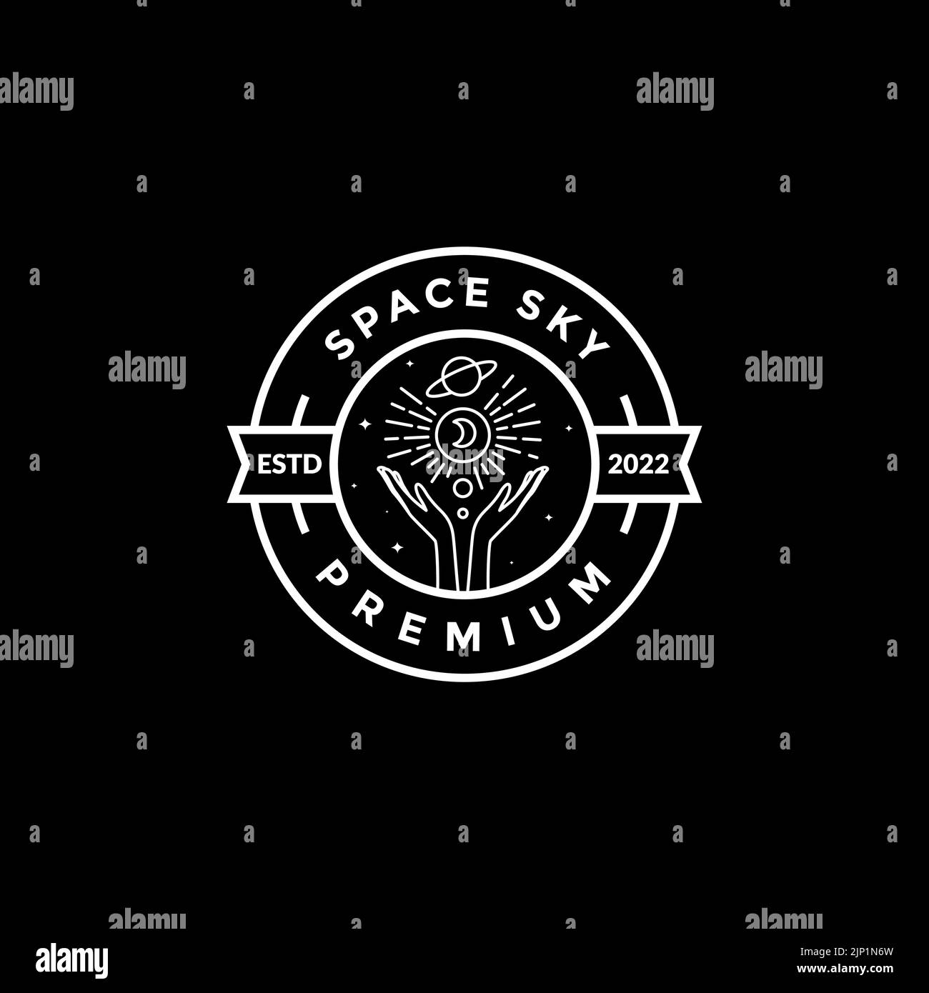 Light up the night sky Stock Vector Images - Alamy