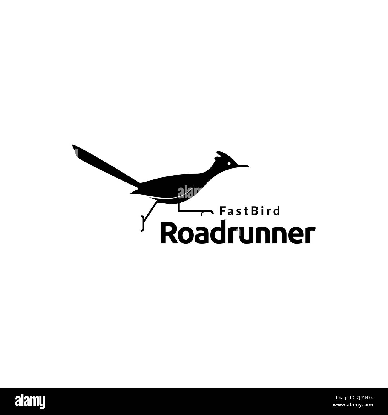 run roadrunner logo design vector Stock Vector Image & Art - Alamy