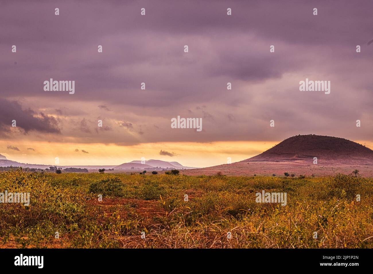 Kenya Highway Road Tarmac Mombasa Emali Oloitoktok Kajiado County Kenya ...