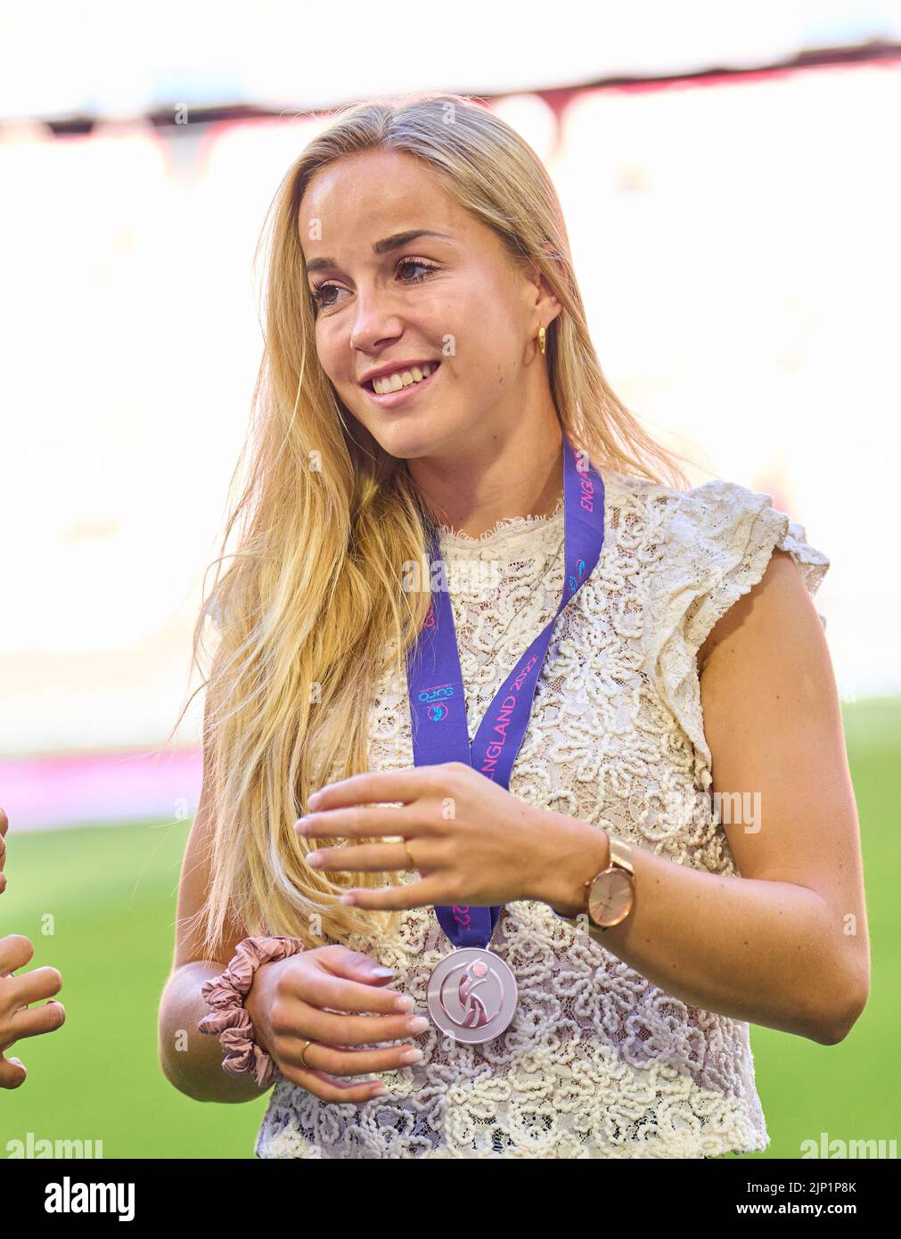 Munich, Germany. 14th August, 2022. Giulia Gwinn, DFB Team women, Damen ...