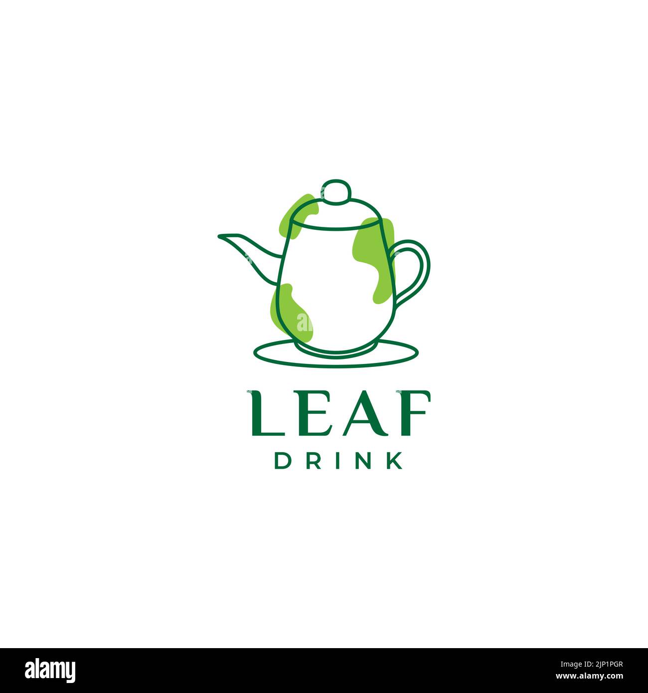 abstract teapot logo design drink Stock Vector Image & Art - Alamy