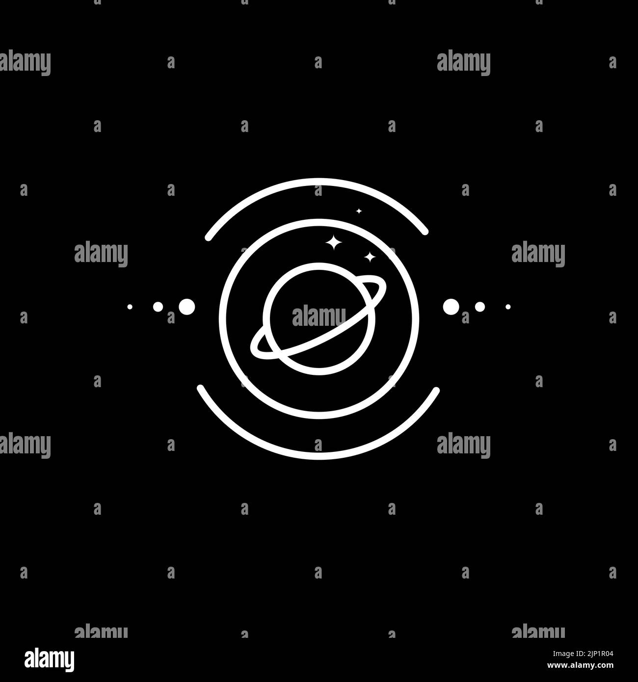 Line Minimalist Planet And Sky Space Logo Design Stock Vector Image line-minimalist-planet-and-sky-space-logo-design-stock-vector-image