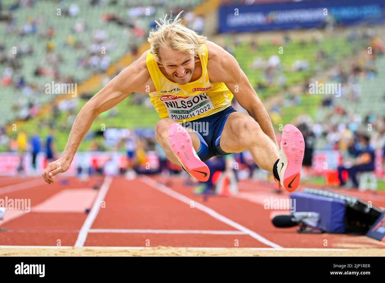 Sweden long jump hi-res stock photography and images - Alamy