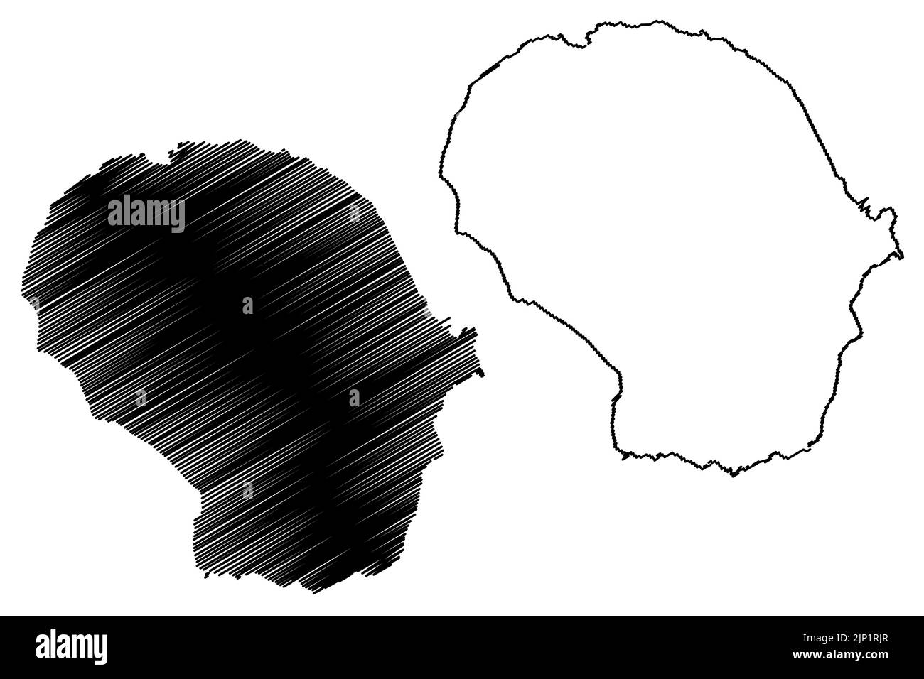 Silhouette island (Republic of Seychelles, Indian Ocean, Inner Islands ...