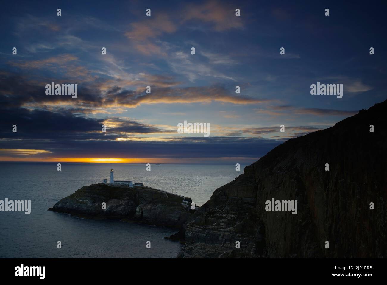 South Stack Lighthouse, Holyhead, Anglesey, North Wales Stock Photo - Alamy