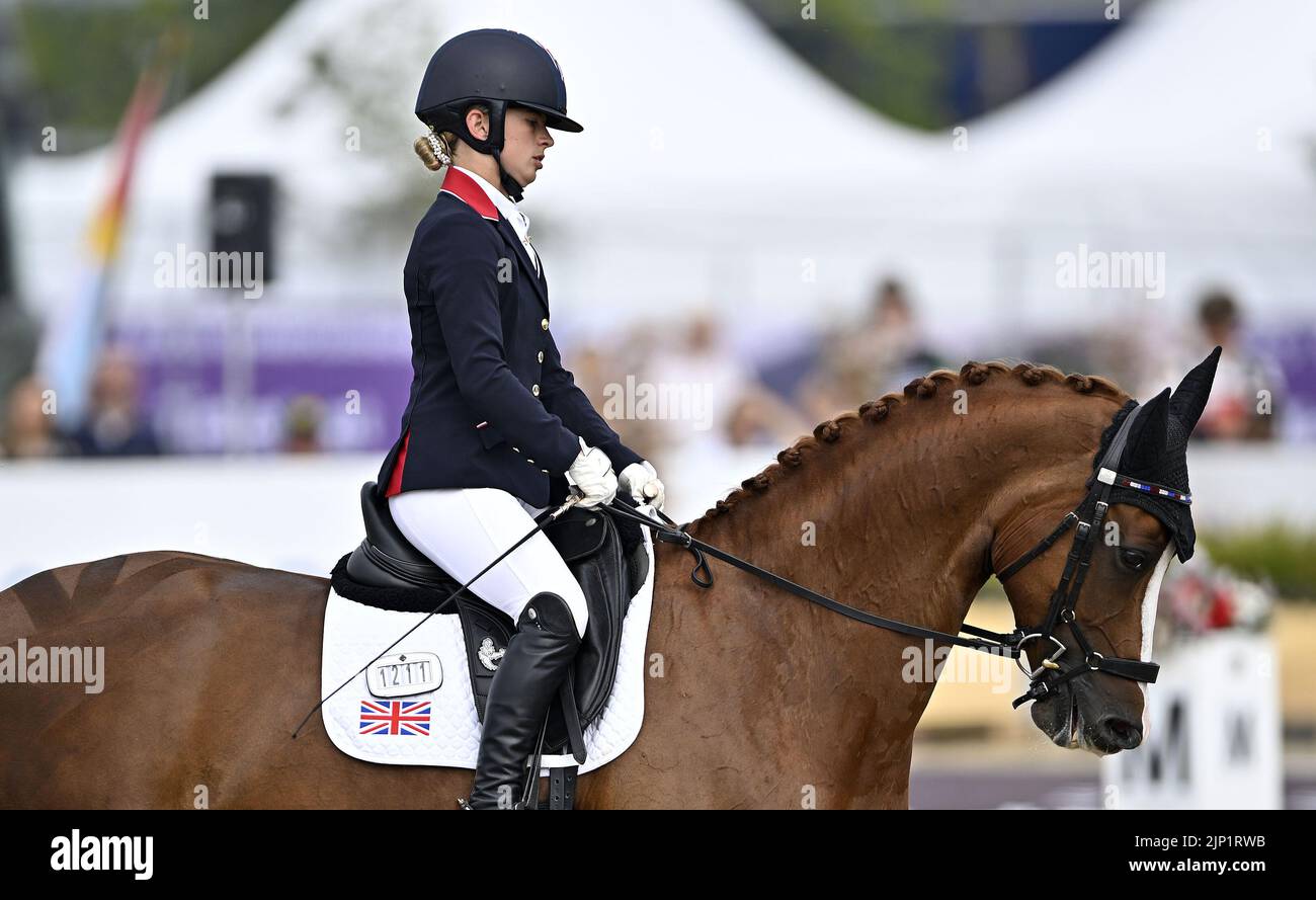 Herning, Denmark. 14th Aug, 2022. World Equestrian Games. Georgia ...