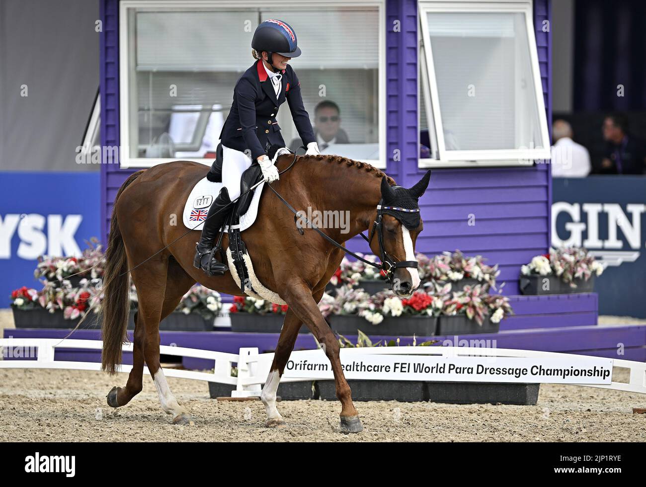 Herning, Denmark. 14th Aug, 2022. World Equestrian Games. Georgia ...