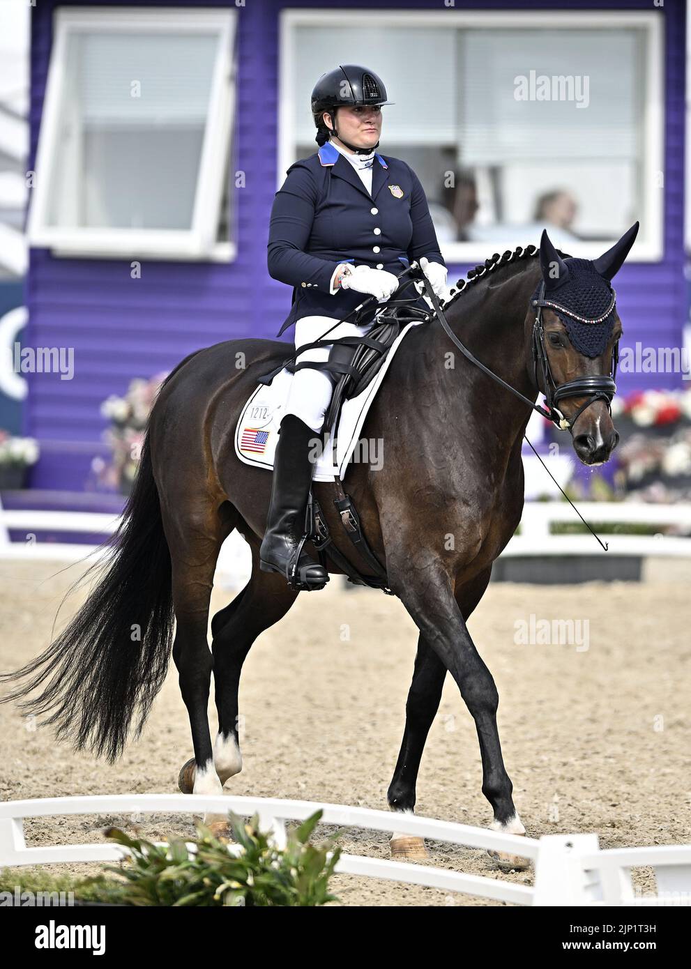 Herning, Denmark. 14th Aug, 2022. World Equestrian Games. Beatrice De ...