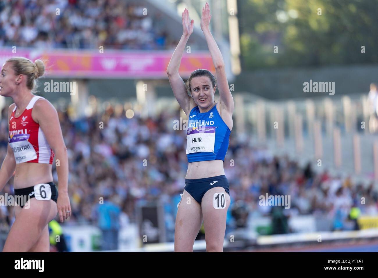 07-8-22 - Laura Muir, Scotland wins the 1500 meter final at the ...
