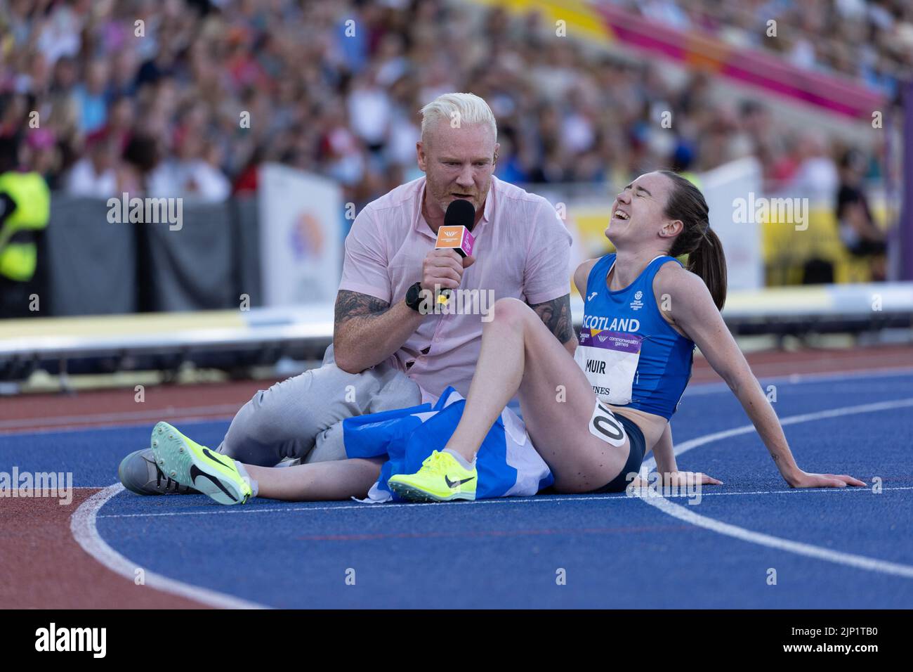 07-8-22 - Laura Muir, Scotland wins the 1500 meter final at the ...