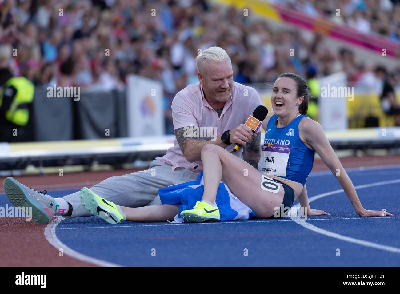 07-8-22 - Laura Muir, Scotland wins the 1500 meter final at the ...