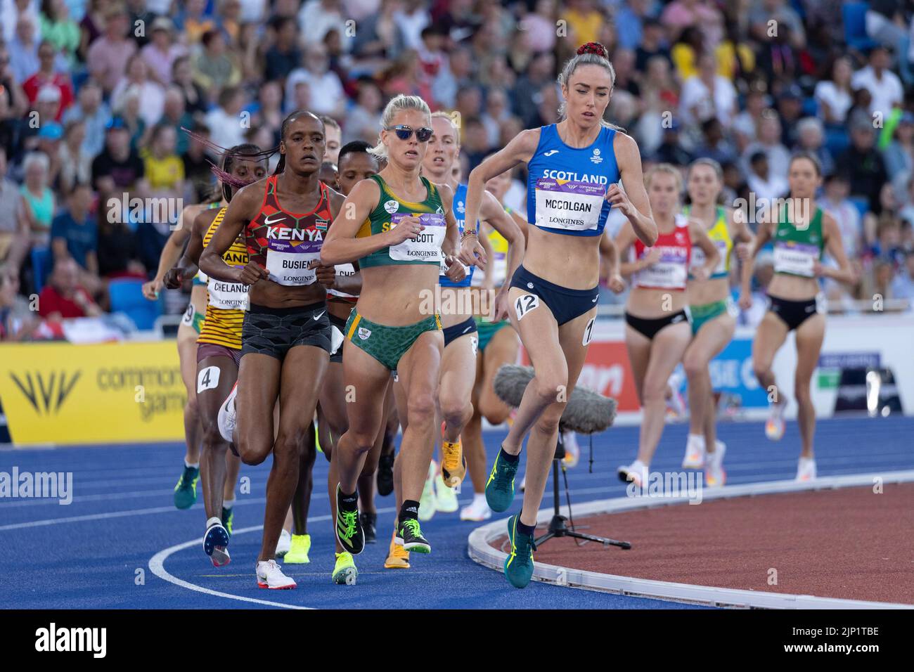 07-8-22 - Eilish McColgan, Scotland in the women's 5000 meter final at ... 07-8-22 - Eilish McColgan, Scotland in the women's 5000 meter final at ...