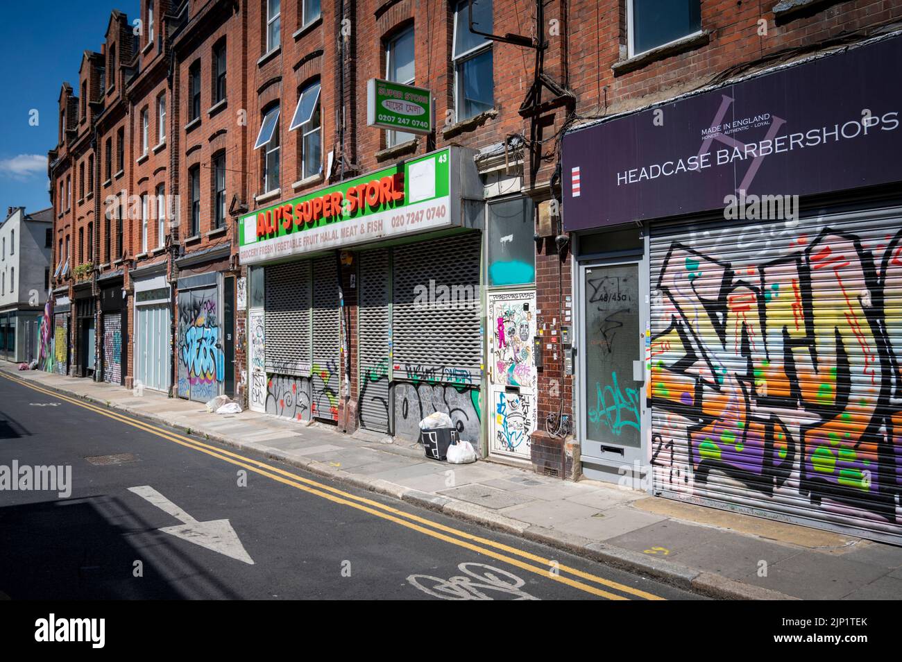 Brick lane area hi-res stock photography and images - Alamy