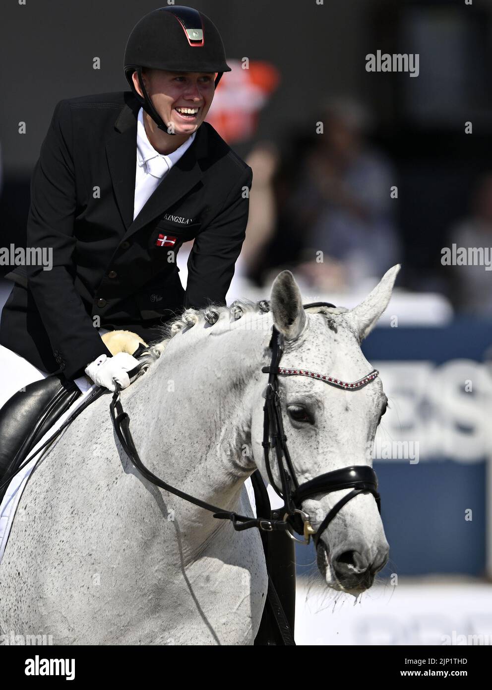 Herning, Denmark. 14th Aug, 2022. World Equestrian Games. Tobias ...