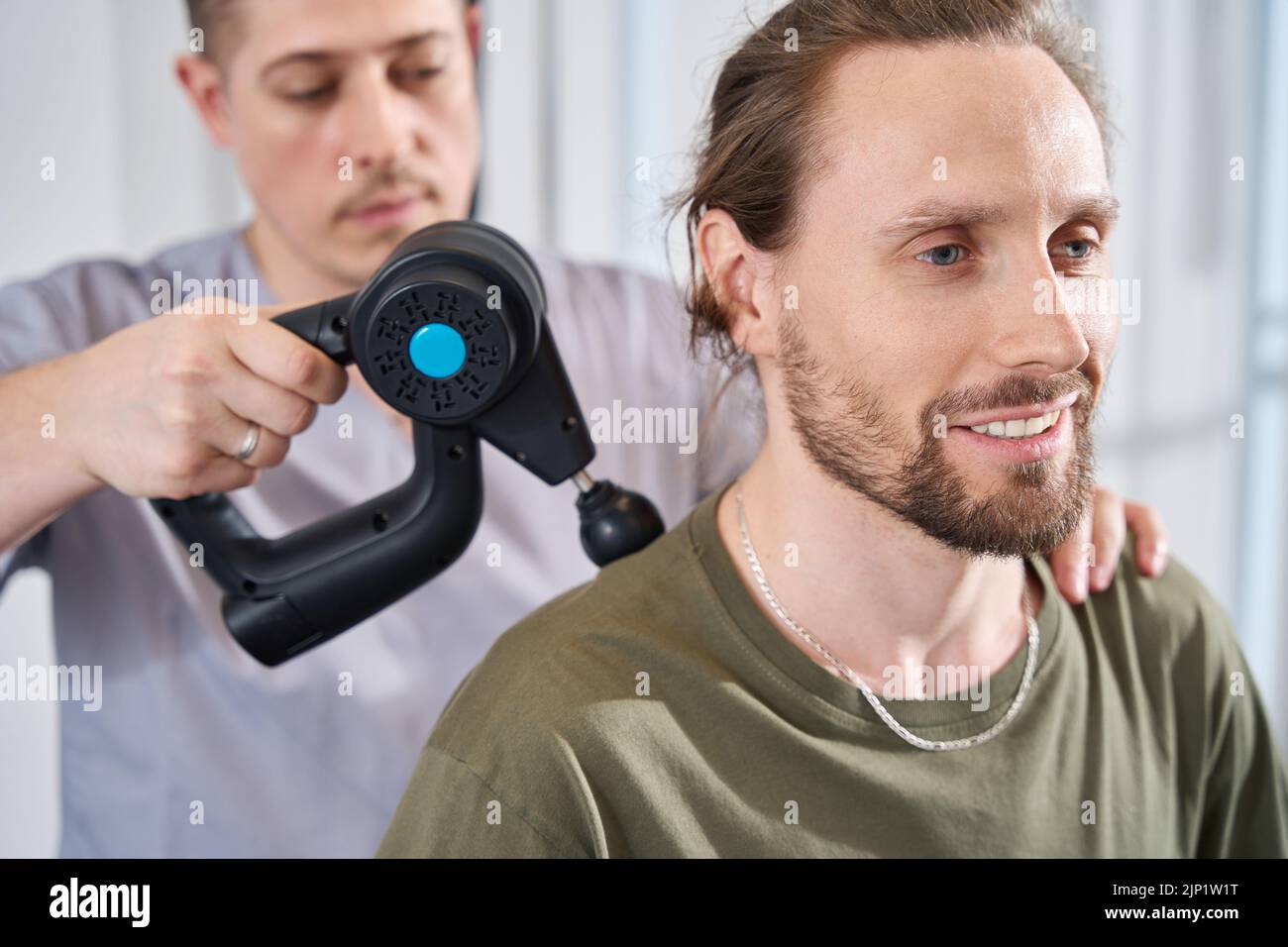 Physiotherapy procedure hi-res stock photography and images - Alamy