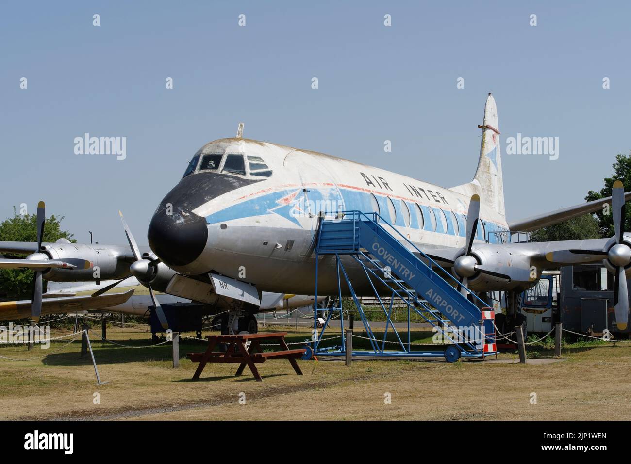 Vickers Viscount F-BGNR, Midland Air Museum, Coventry Stock Photo - Alamy